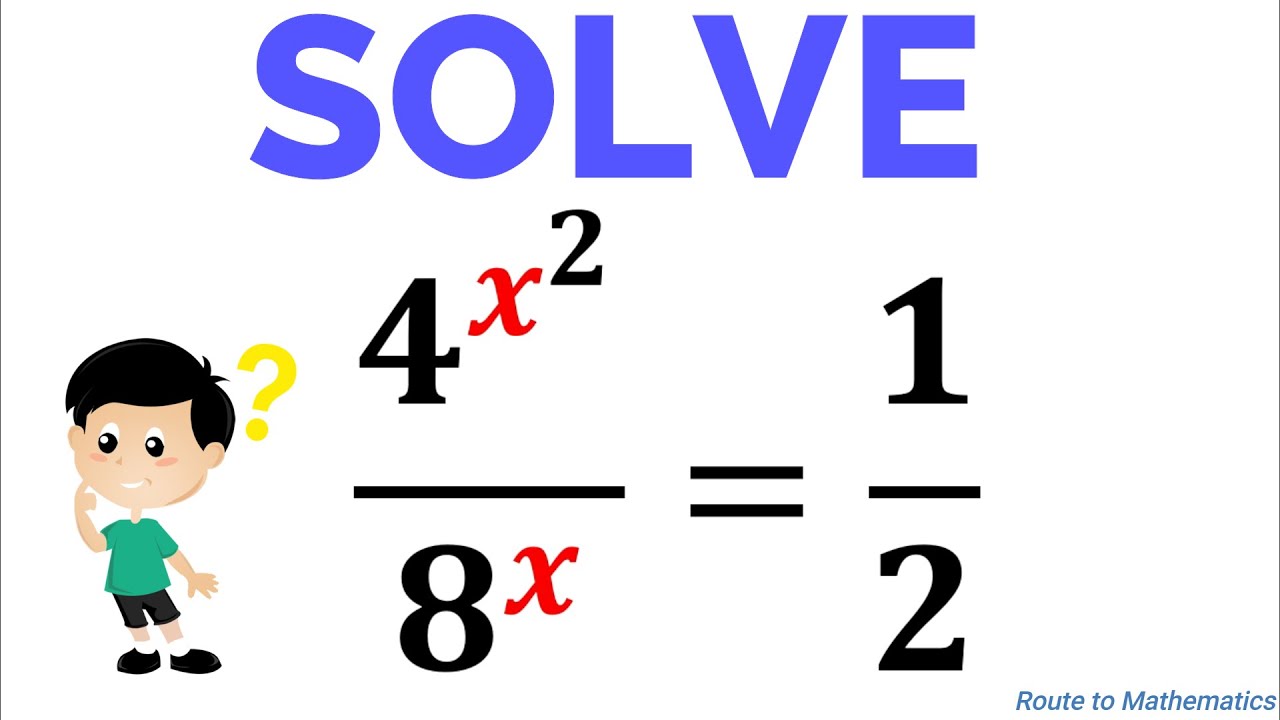 A Nice Exponential Equation | Learn these Easy Steps To Solve This ...