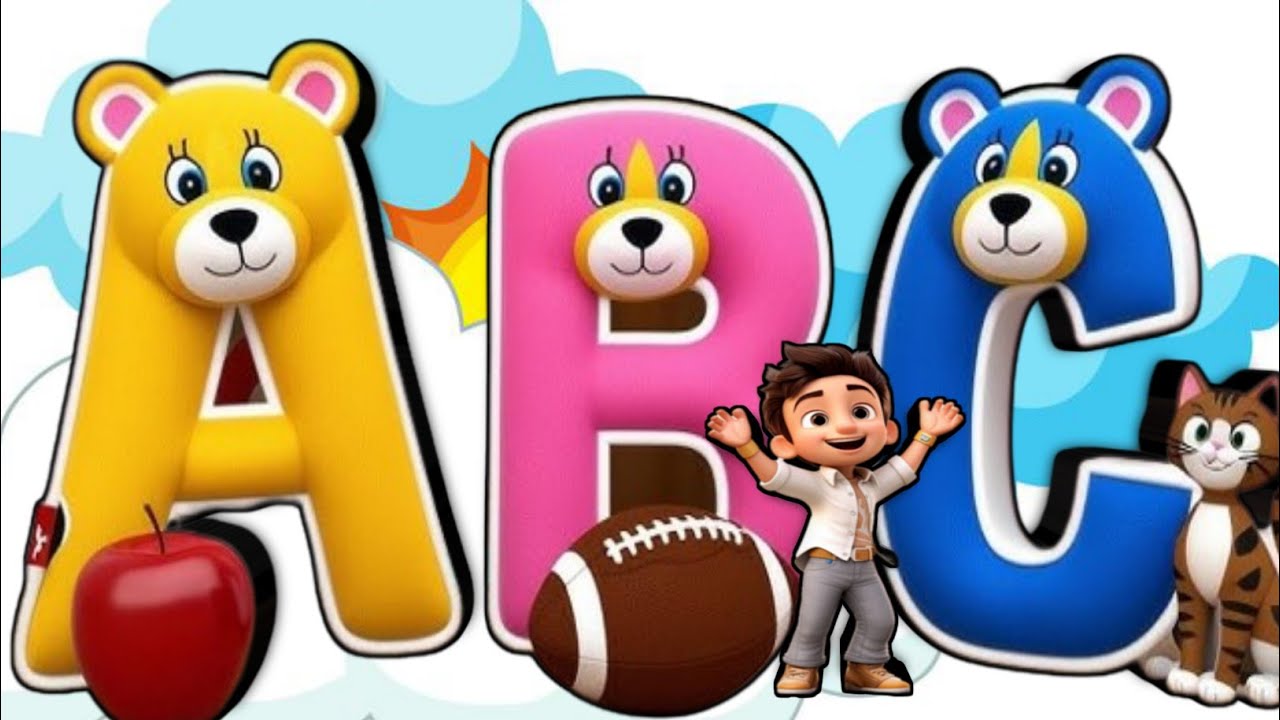 Phonics Song 2 with TWO Words in 3D - A For Airplane - ABC Alphabet ...