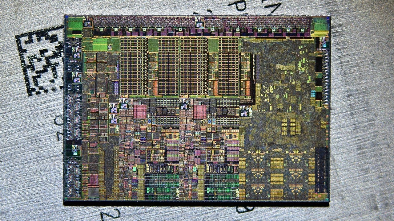 Intel Sandy Bridge 2-Core with GT2 Graphics die shot - YouTube