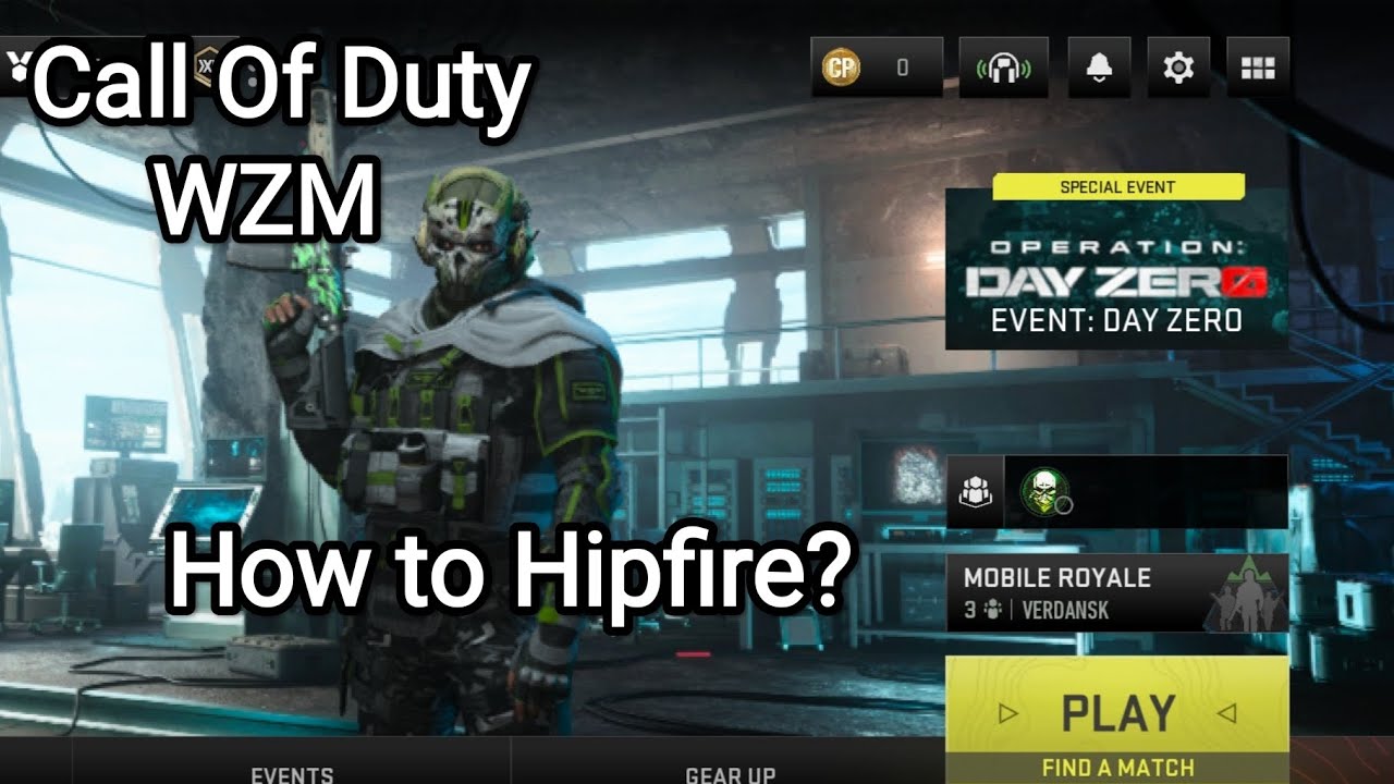 How To Hipfire In Call Of Duty Warzone Mobile? - YouTube
