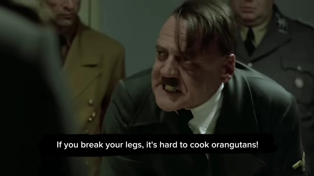 Hitler's rage meme - YouTube