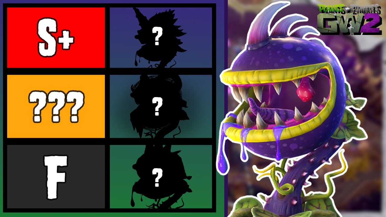 Ranking EVERY CHOMPER from Garden Warfare 2 (and Their Design!) - YouTube