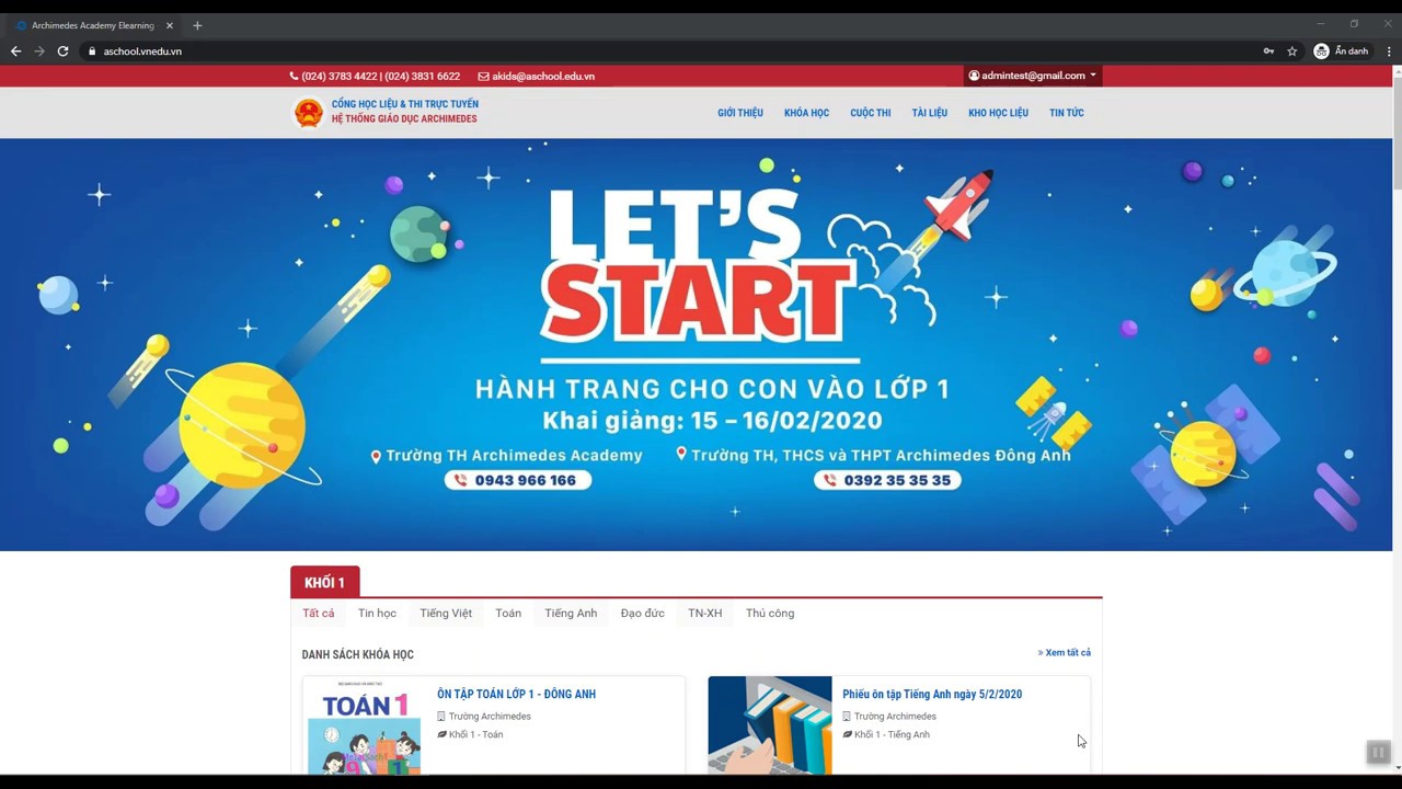 hướng dẫn học trực tuyến VNPT ELearning tạo tài khoản và phân quyền ...
