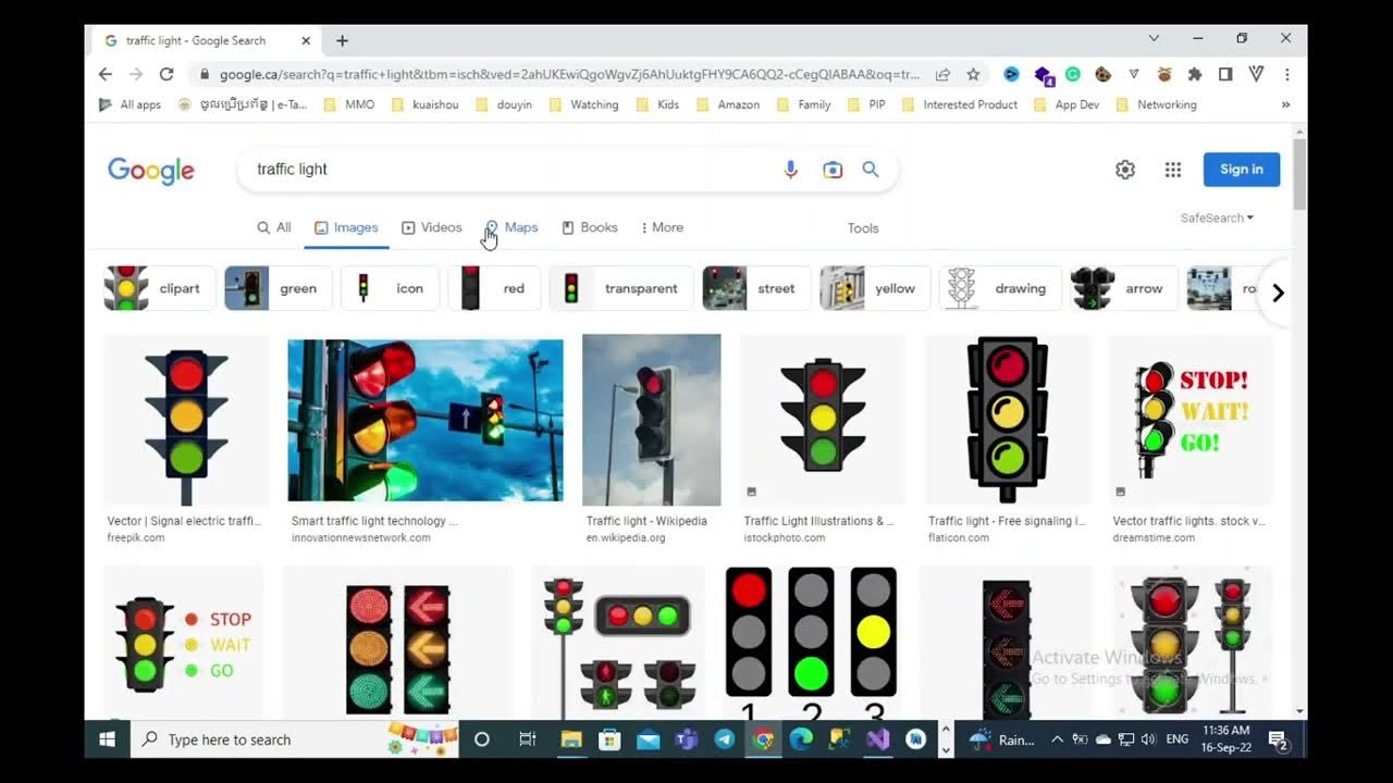 .Net Programming I - Assignment I (Traffic Light) - YouTube
