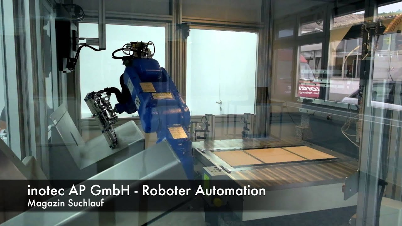 inotec AP GmbH - Roboter Automation - YouTube