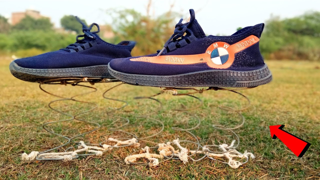 We Made Homemade Jumping Shoes - स्प्रिंग वाले जूते मजा आ गया 😎 ...