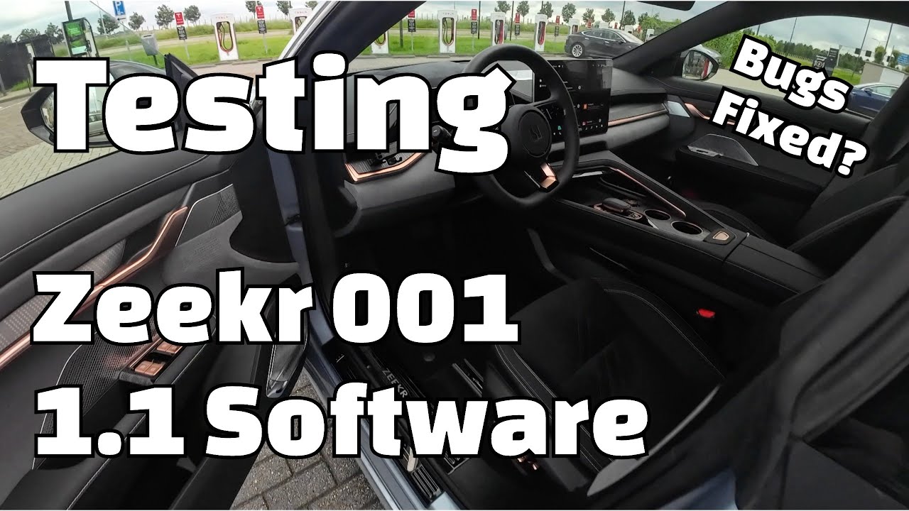 Testing Zeekr 001 1.1 Software Update - YouTube