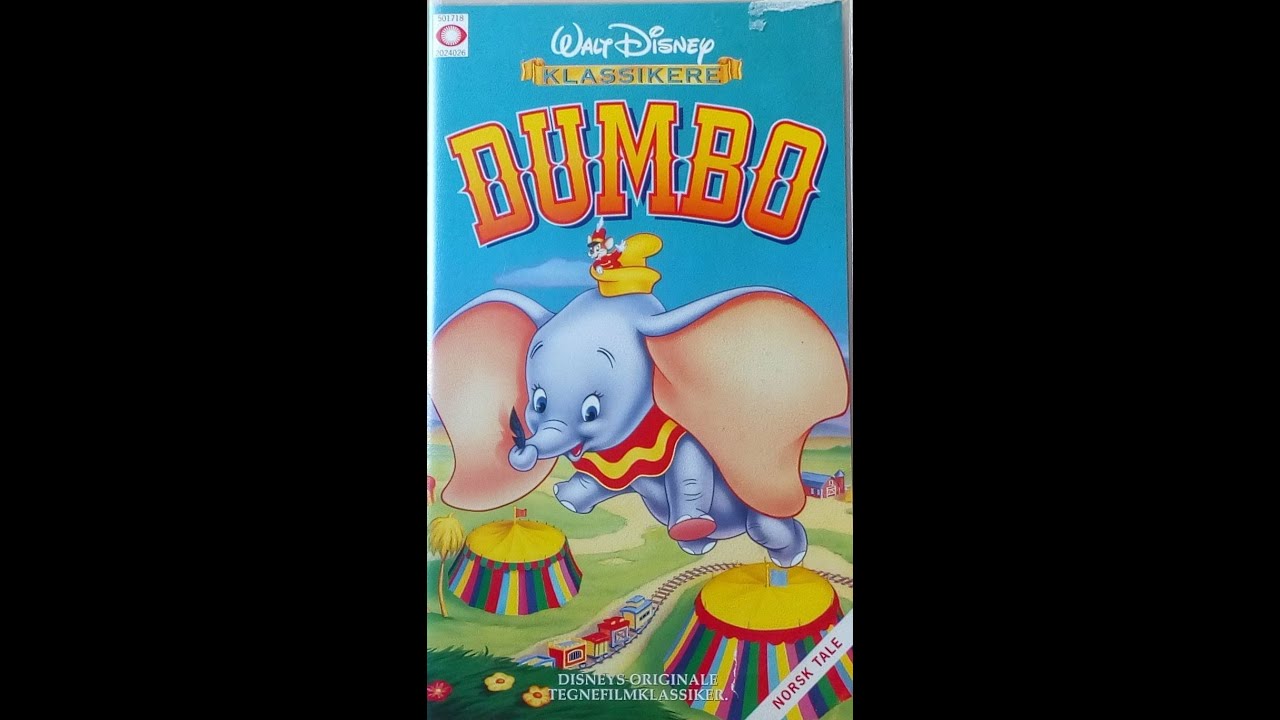 Opening To Disney's Dumbo VHS - Norwegian/Norsk - YouTube