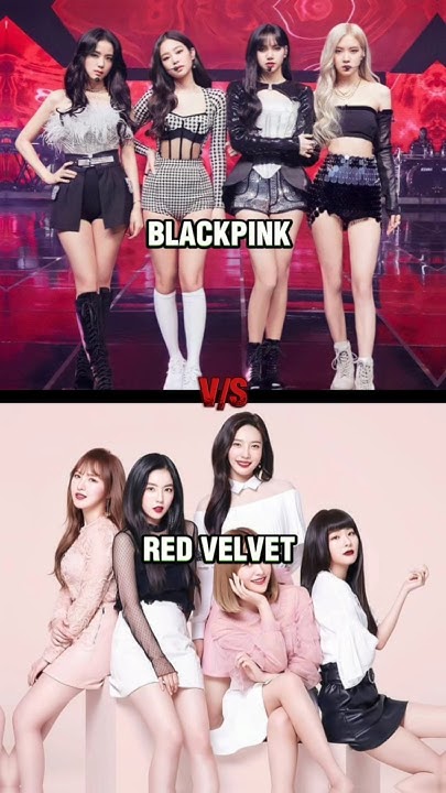 BLACKPINK V/S RED VELVET🙀 #shorts #blackpink #redvelvet #koop #blink - YouTube