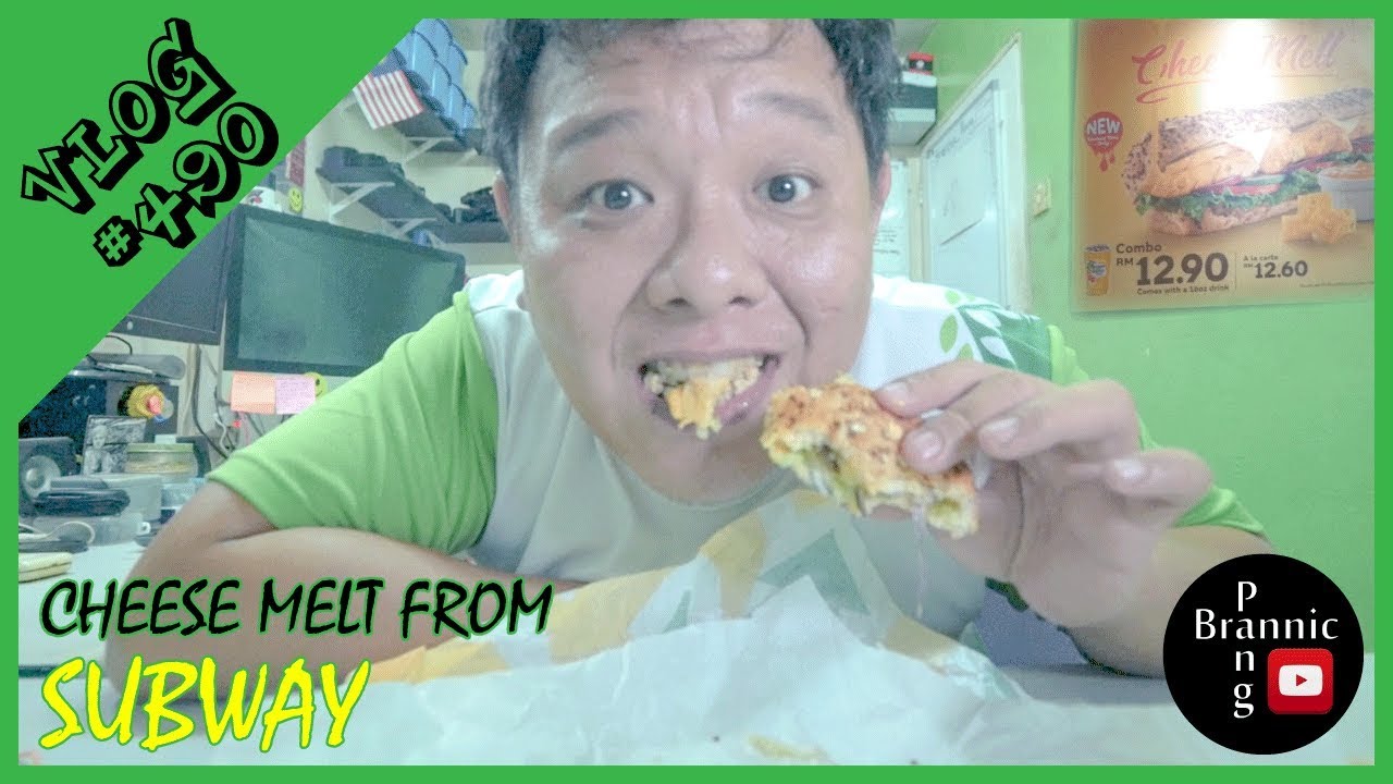 SUBWAY CHEESE MELT SANDWICH - DO NOT EXPECT MUCH !!! - YouTube