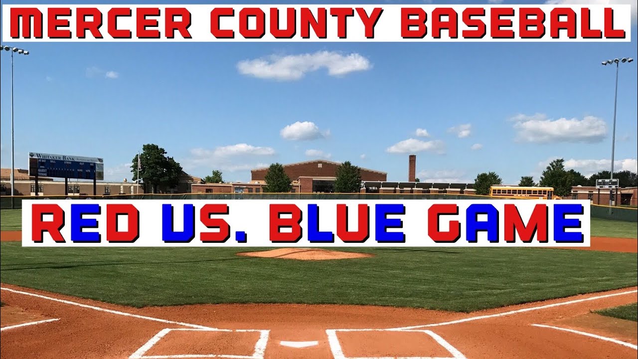 Mercer County Titans Baseball: Red vs. Blue Game - YouTube