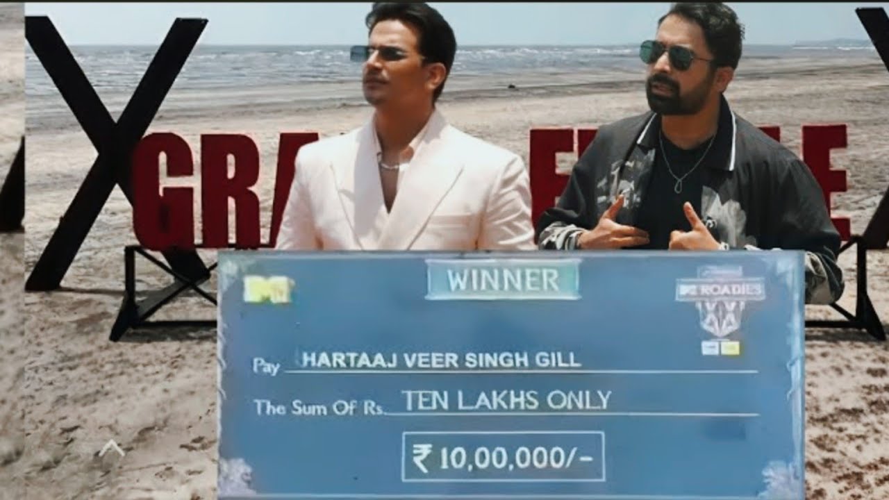 Mtv Roadies Season 20 Prince Gang Winning Grand Finale Task 😲 Hartaj ...