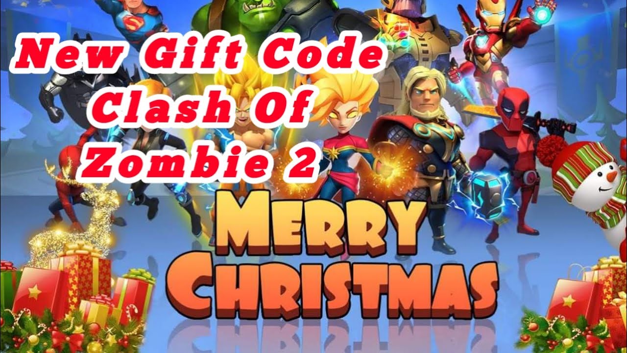 New Gift Code Christmas 2023 Clash of Legends (Clash of Zombie 2) - YouTube