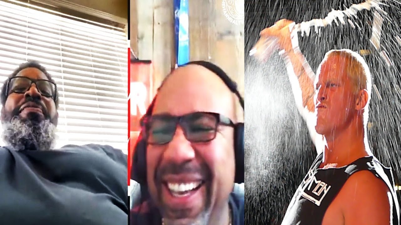 Angel Medina and Mustafa on ECW Backstage Partying - YouTube