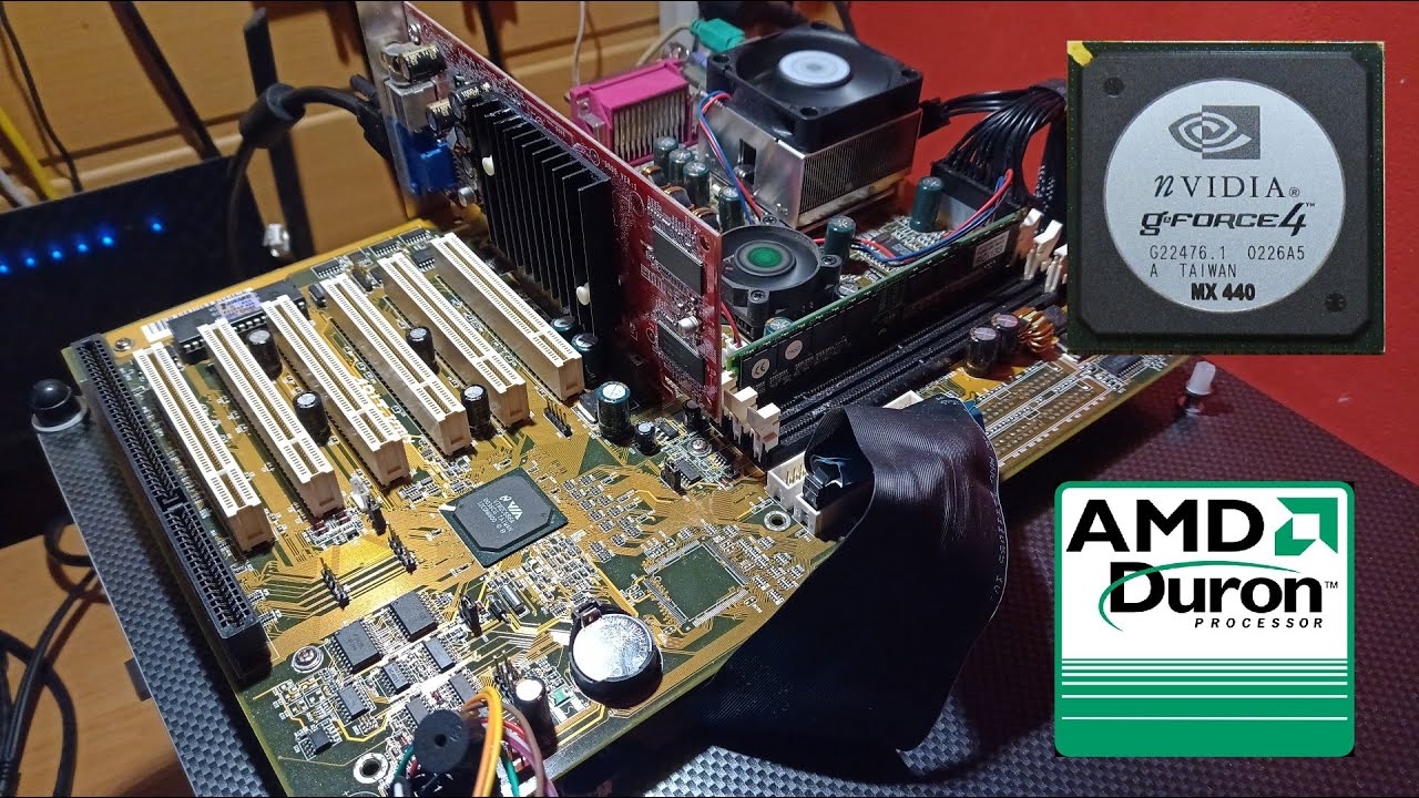 RANDOM TEST: AMD Duron 700MHz & Geforce 4 MX440 64MB / 3DMark 2001SE ...