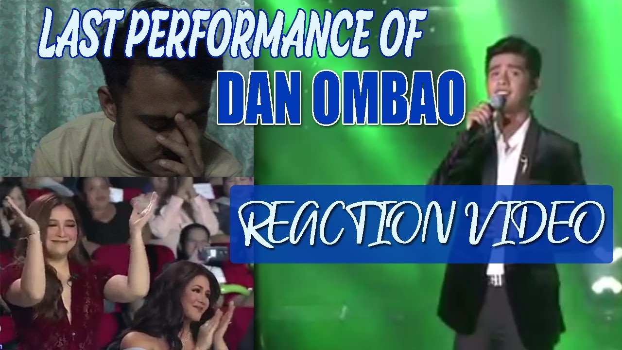 REACTION VIDEO - Dan Ombao sings " The Last Time" | The Final Showdown ...