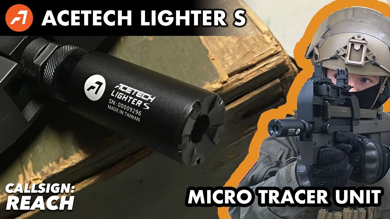 AceTech Lighter S Review // Micro Airsoft Tracer Unit - YouTube