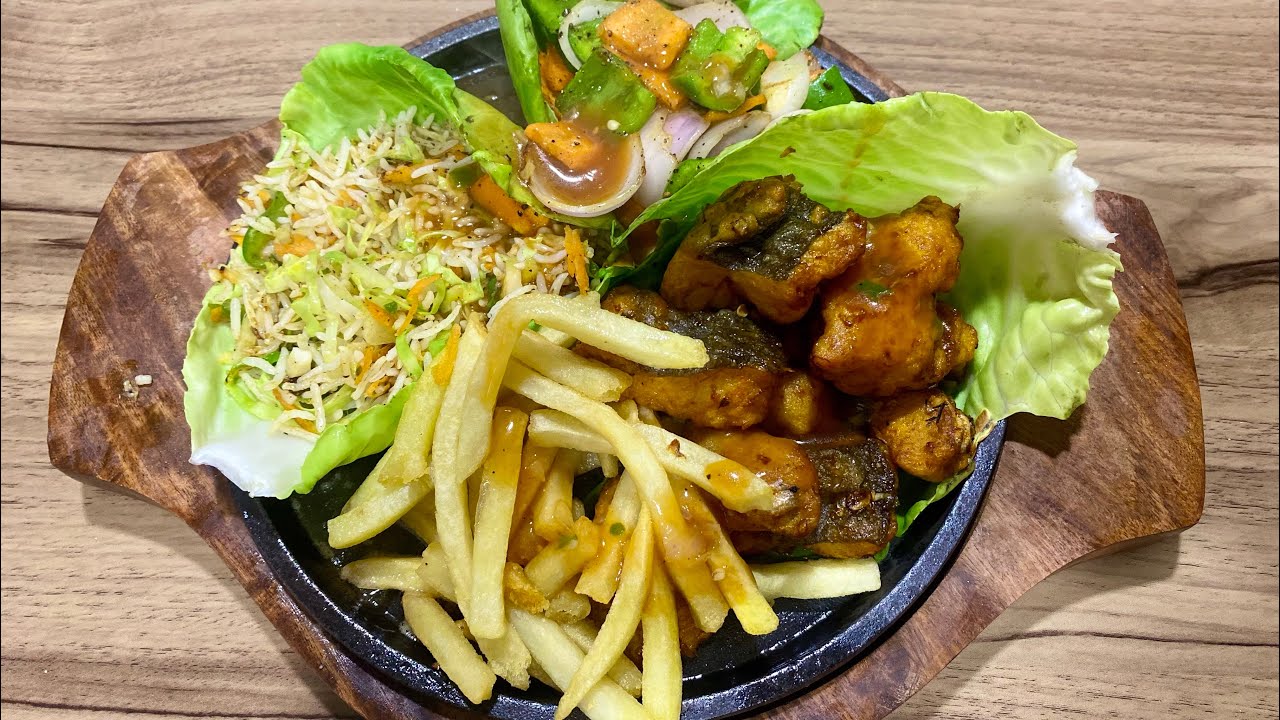 Fish Sizzler Recipe | restaurant style sizzler with tips and tricks ...