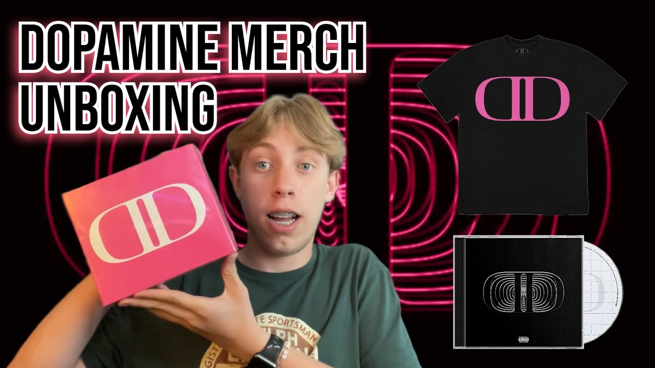 LIL TECCA DOPAMINE MERCH UNBOXING - YouTube