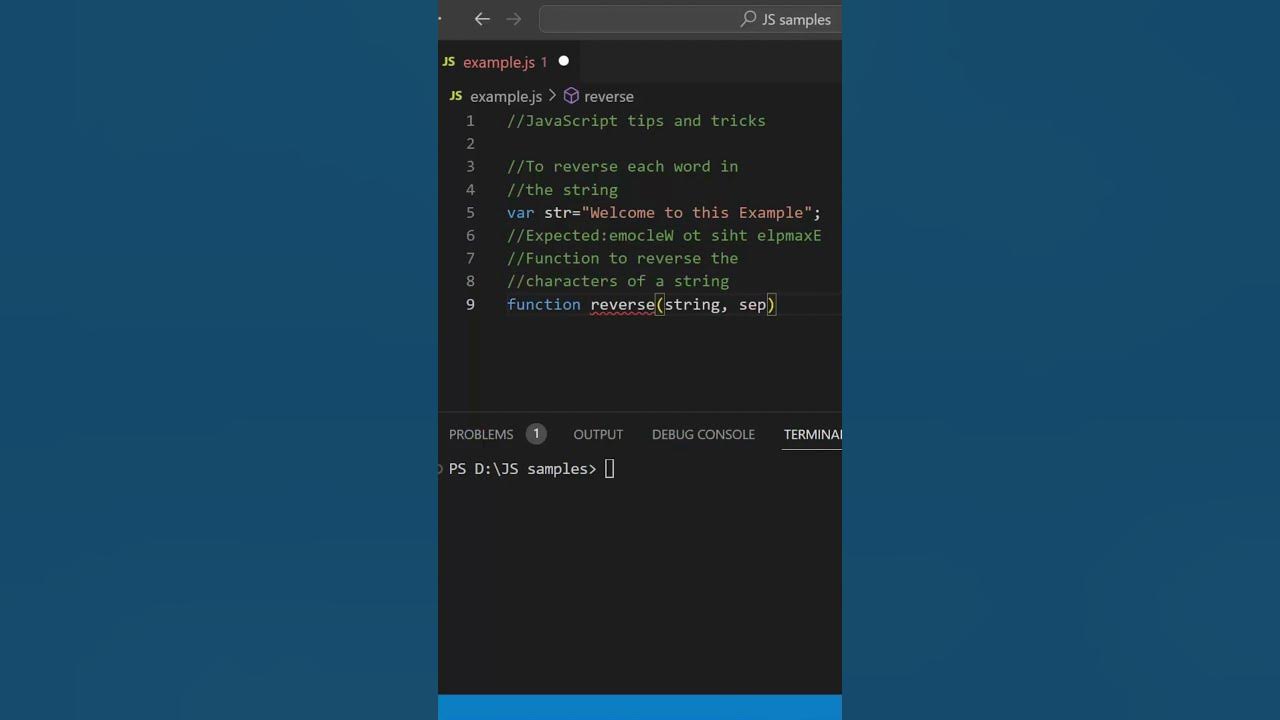 JavaScript Tips And Tricks How To Reverse Words In A String YouTube javascript-tips-and-tricks-how-to-reverse-words-in-a-string-youtube