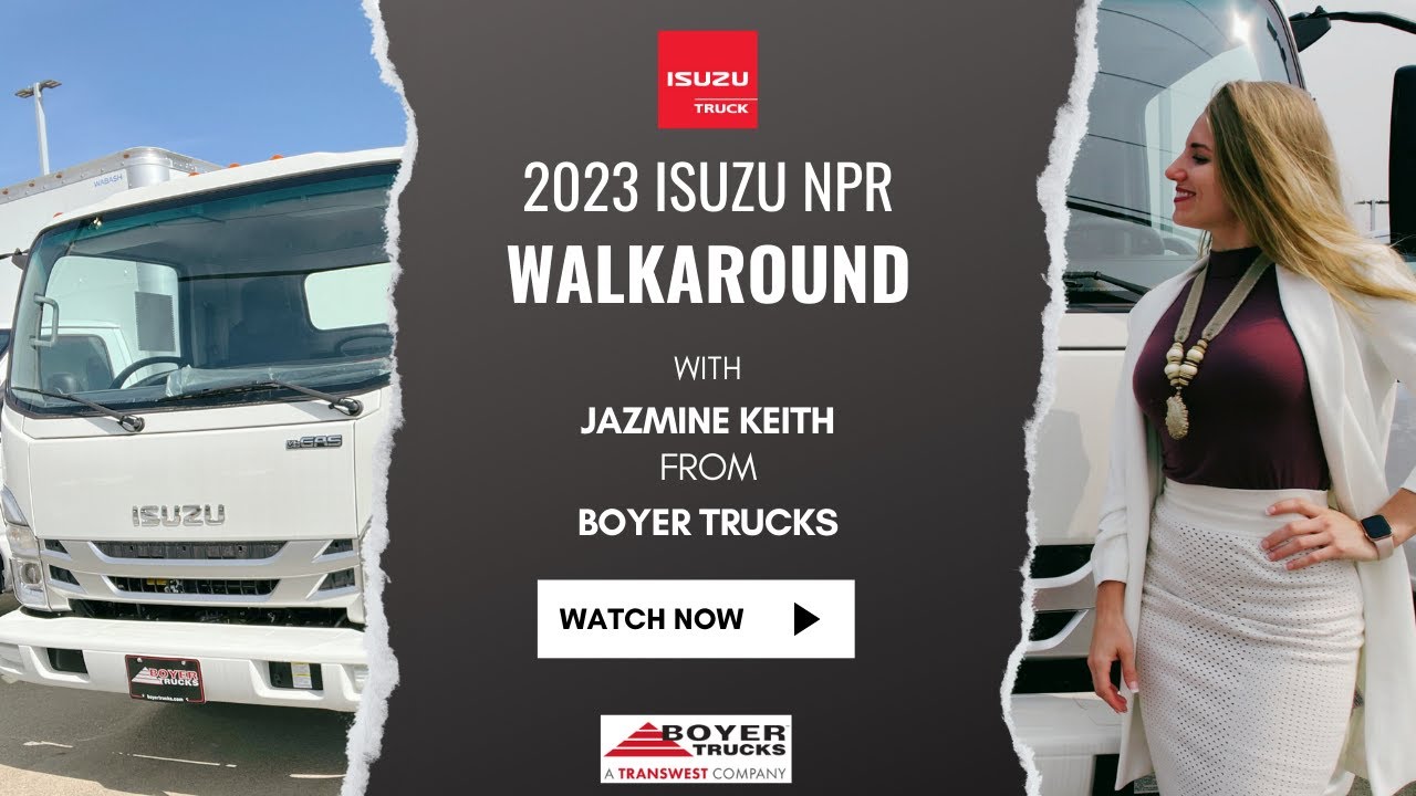 2023 Isuzu Walkaround with Jazmine Keith - YouTube