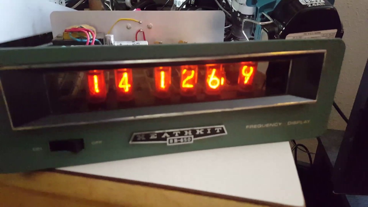 Heathkit SB-650 operating with SB-301 - YouTube