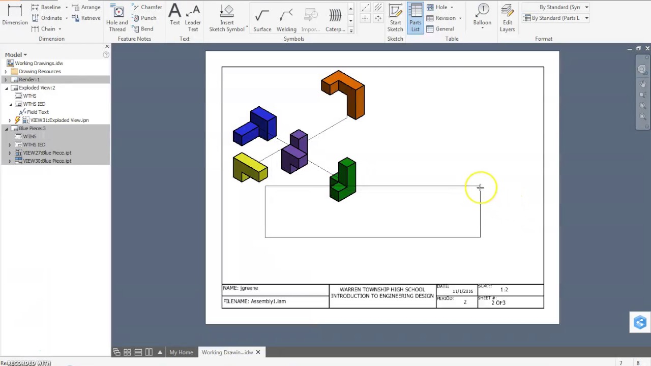 Exploded View and Parts list - YouTube