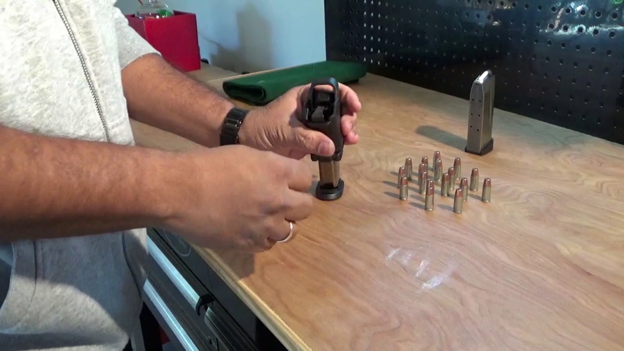 MagLula Speed Loader for Double Stack Pistols 9mm - 45ACP - YouTube