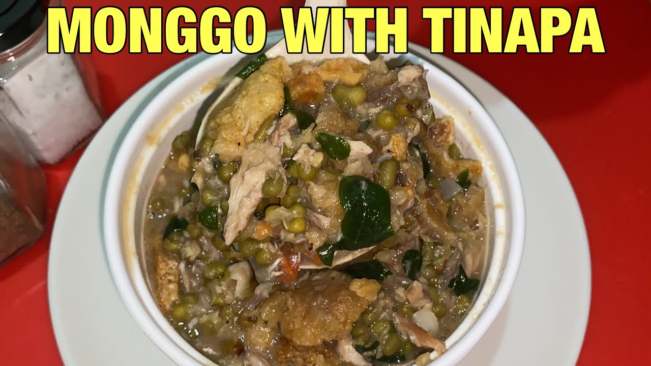 GINISANG MONGGO With TINAPA | How To Cook Mung Beans With Smoked Fish ...