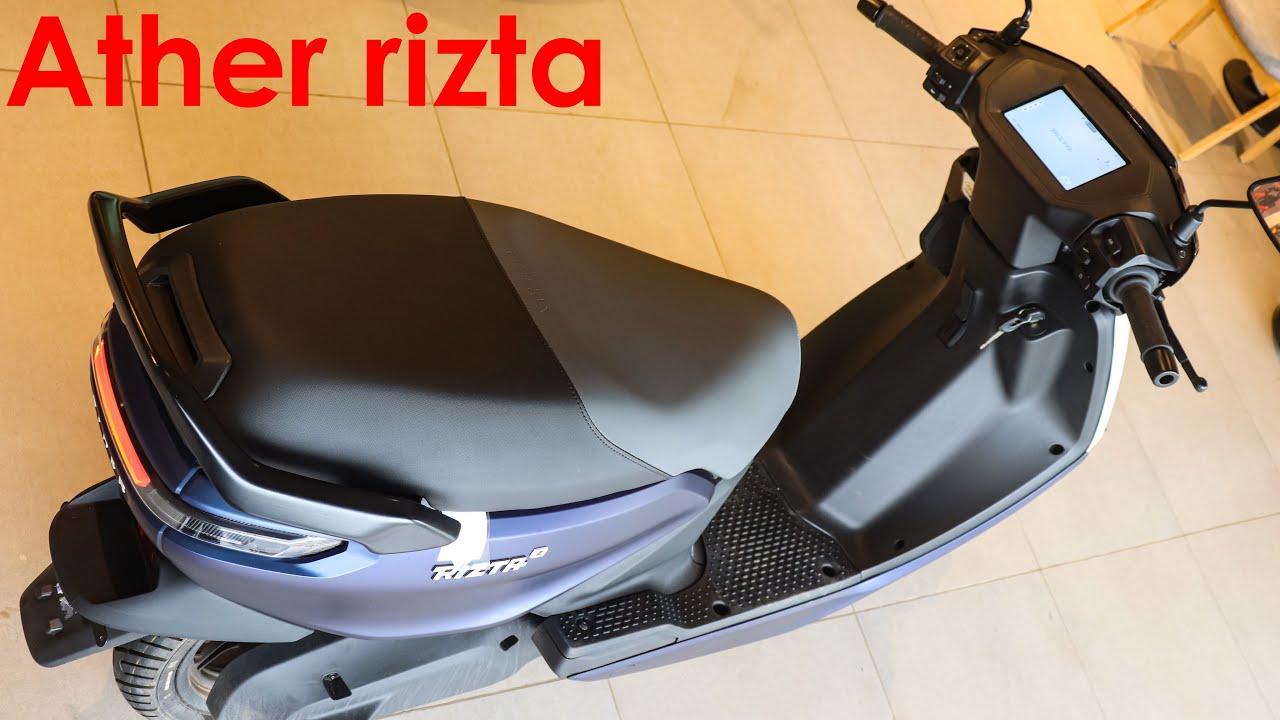 2024 Ather Rizta Z 2.9 KWH Review - Better Than Bajaj Chetak ?? - YouTube