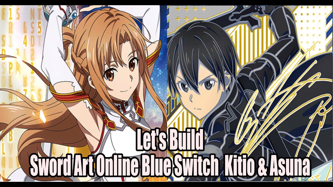 Let's try to craft blue sword art online! Switch Kitio & Asuna | Union ...