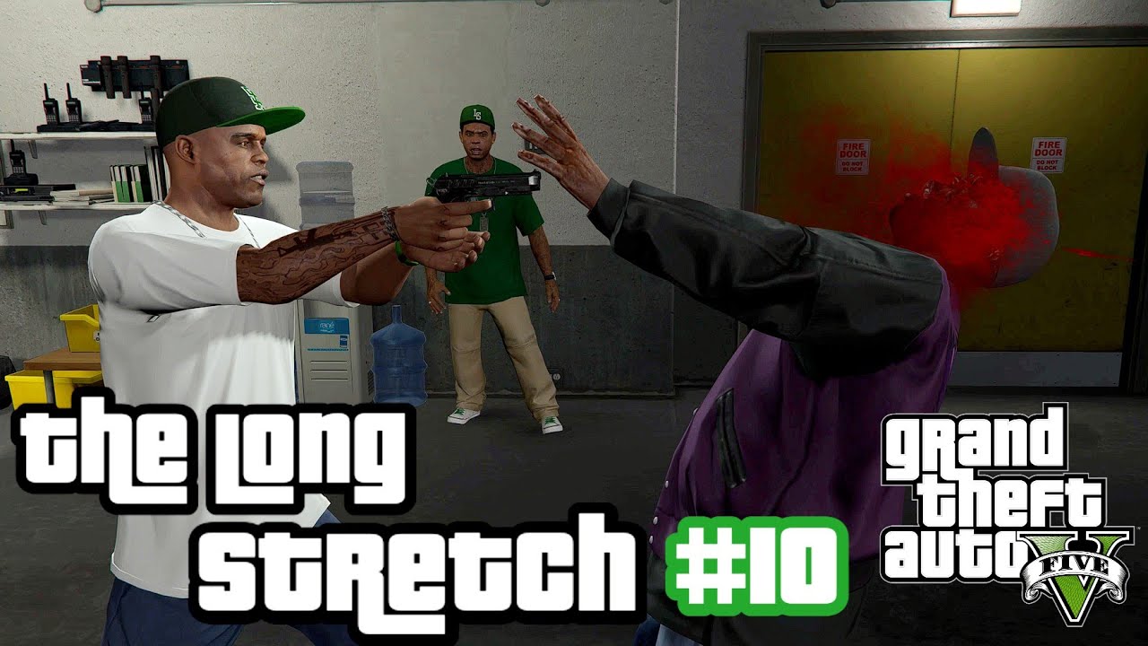 GTA V THE LONG STRETCH #10 MISSION GUIDE WALKTHROUGH 🎮 ULTRA HD 4K🌟 # ...