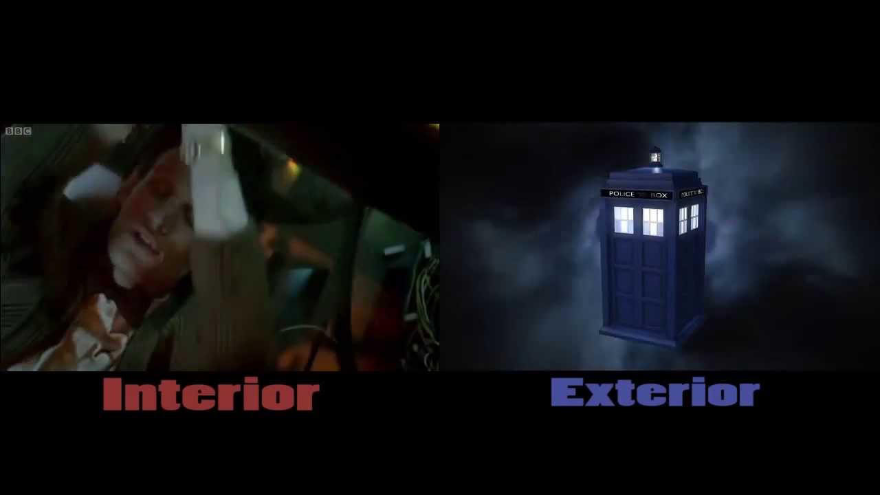 Doctor Who - Space and Time Interior and Exterior Side By Side - YouTube