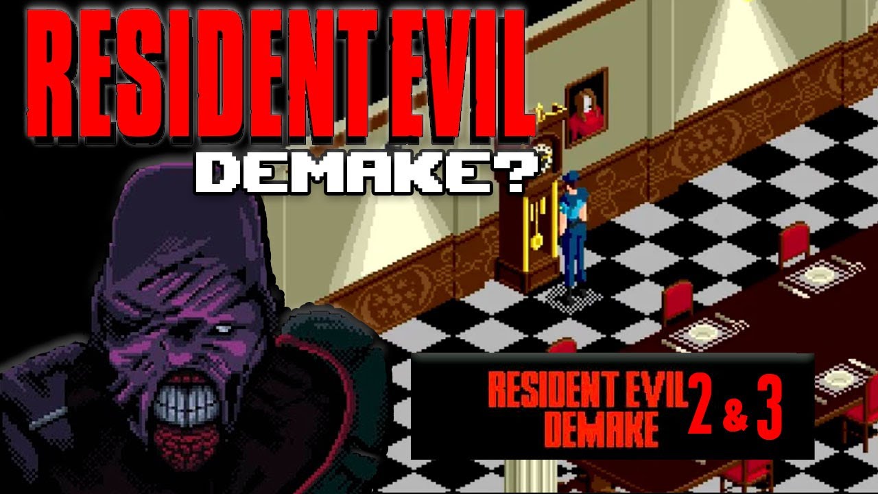 "Demakes" Você sabe o que é? Incríveis Demakes de RESIDENT EVIL Criados ...