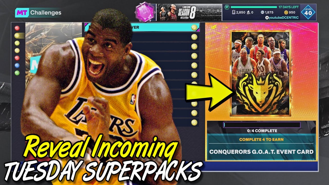 NEW GOAT REVEAL INCOMING! Tuesday Superpacks | NBA 2k25 Myteam NEW ...