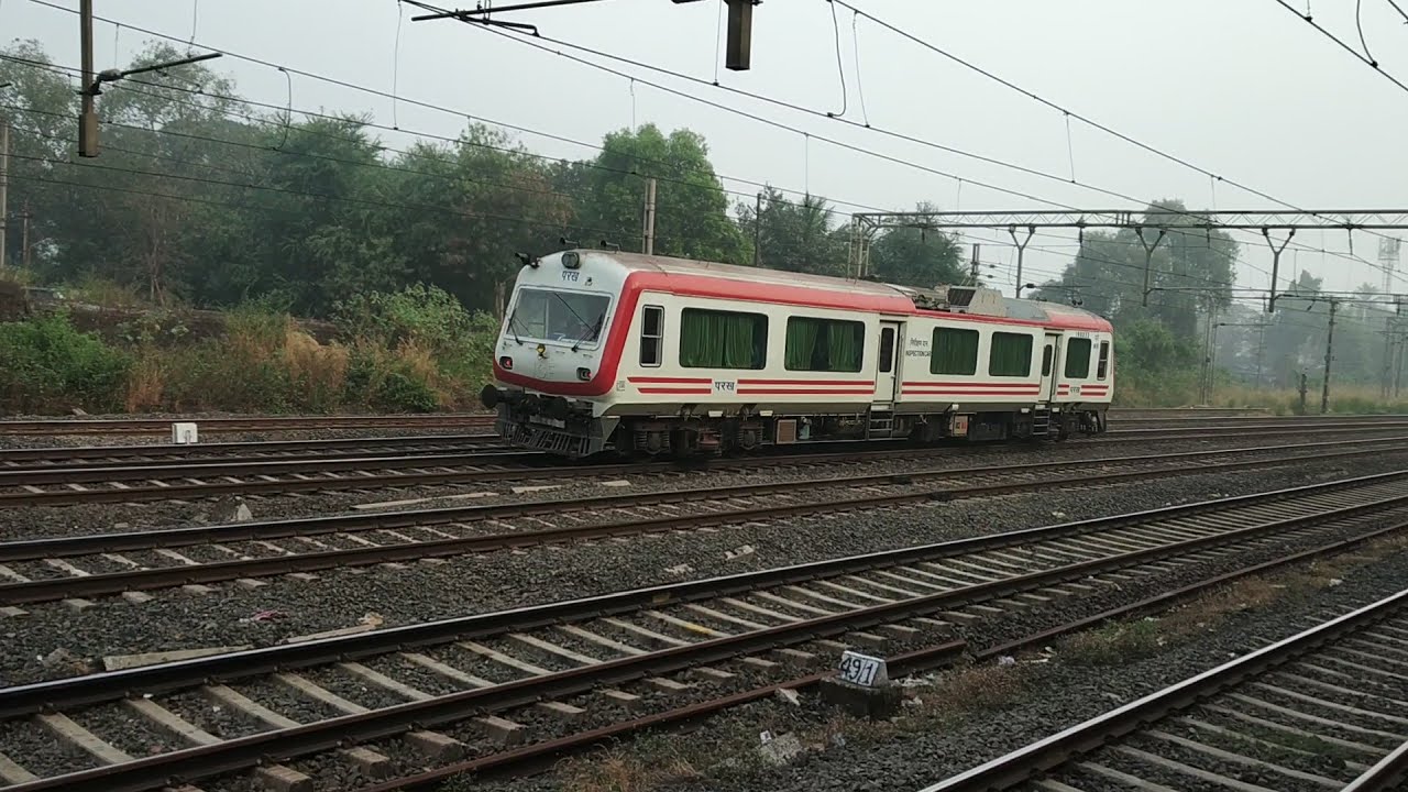 "PARAKH" Modern OHE Inspection Car Of Indian Railways heading Towards ...