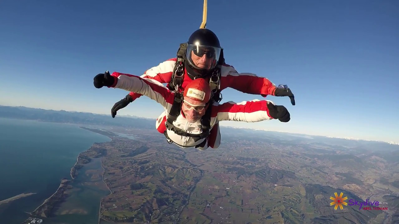 Skydive at 16500ft over Nelson Tasman, NZ - YouTube