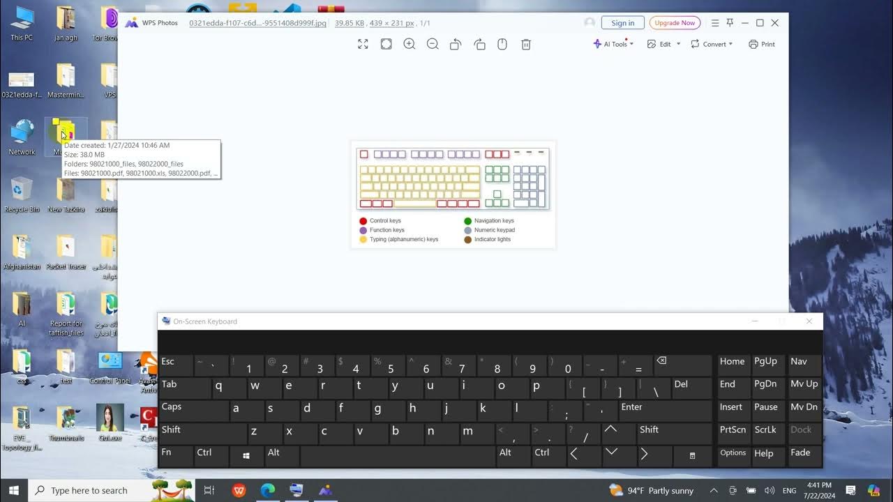Types of Keyboard Buttons Explained in Pashto by Abdullah Sorush د کیبورډ د بټنو دندې او اقسام ...