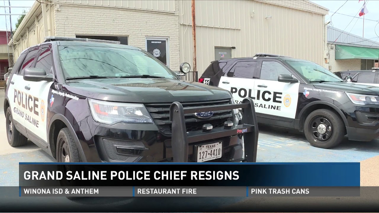 Grand Saline Police Chief Resigned Over Indictment Charges - YouTube