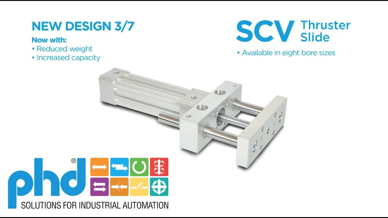 PHD SCV, OSCV, ESCV Thruster Slides - YouTube