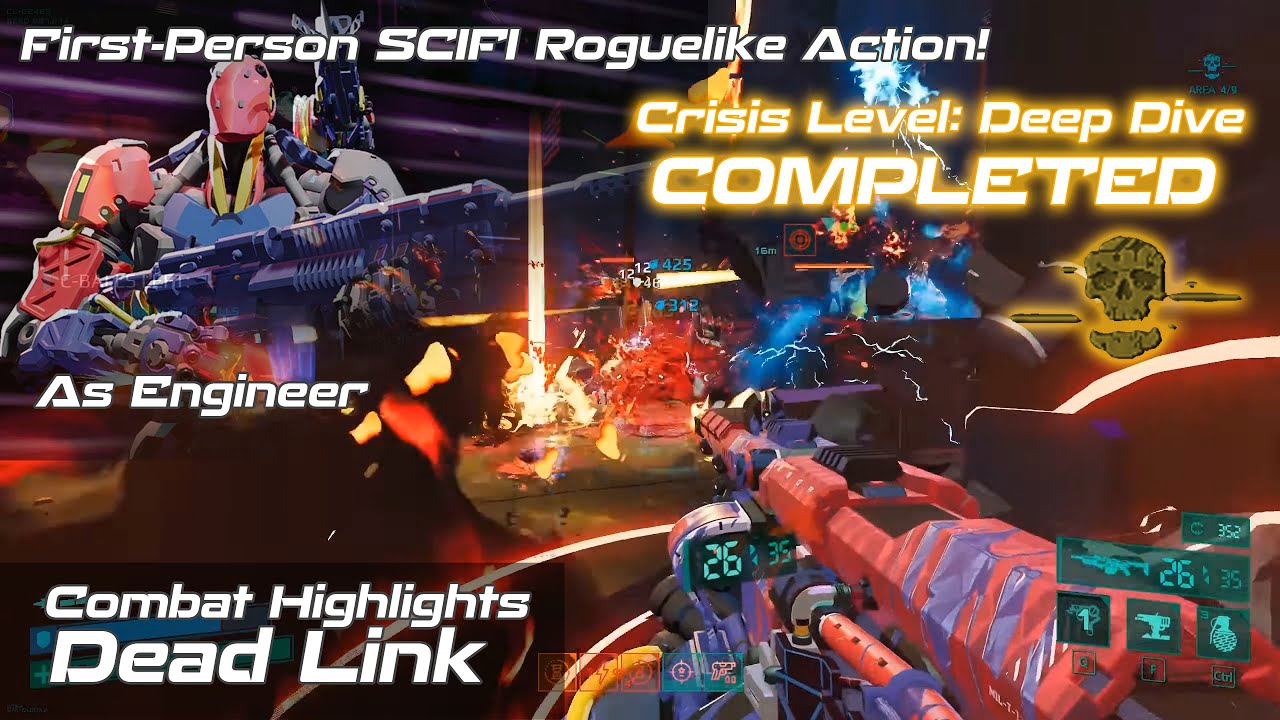 Deadlink | Engineer Game Play Combat Highlights | Crisis Level: Deep ...