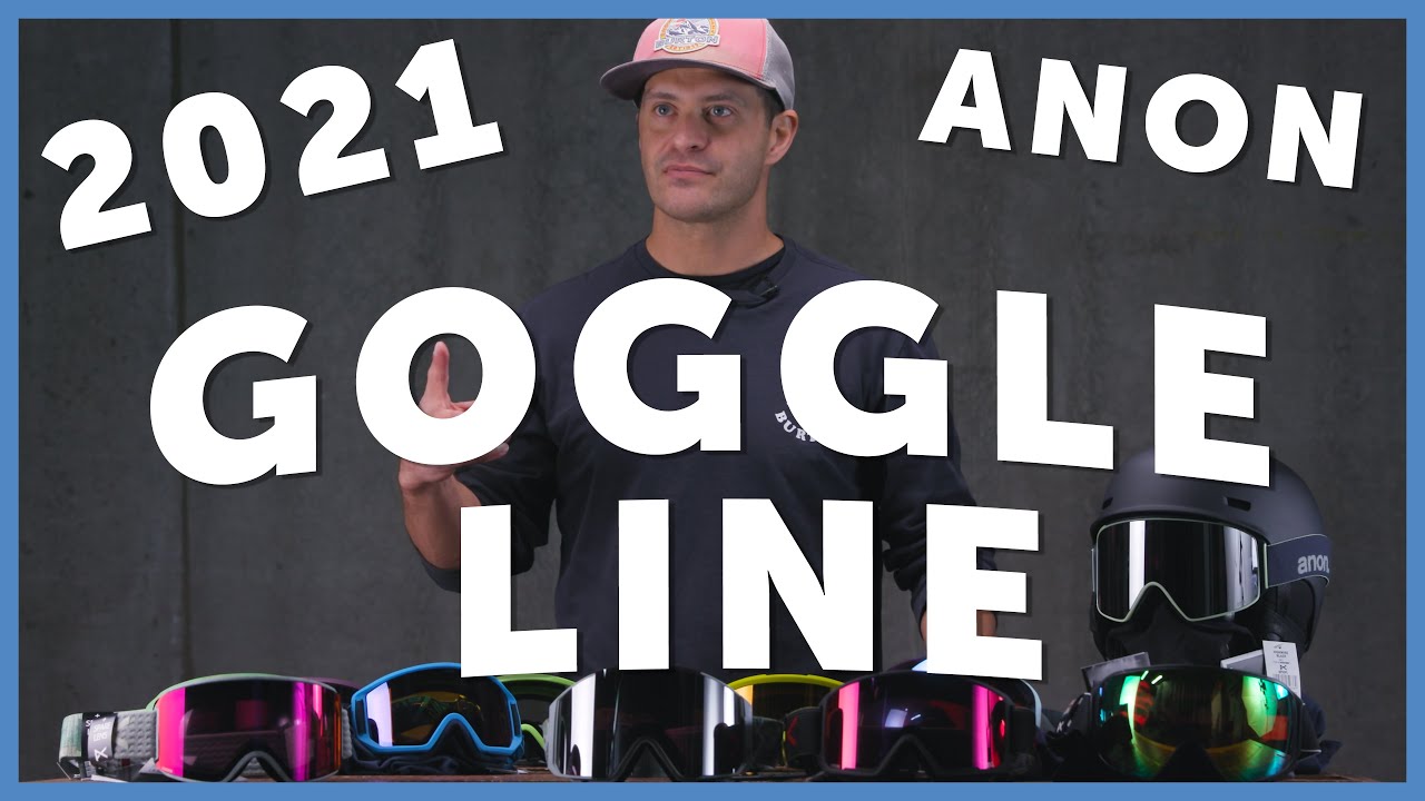 2021 Anon Optics Goggle Lineup - YouTube