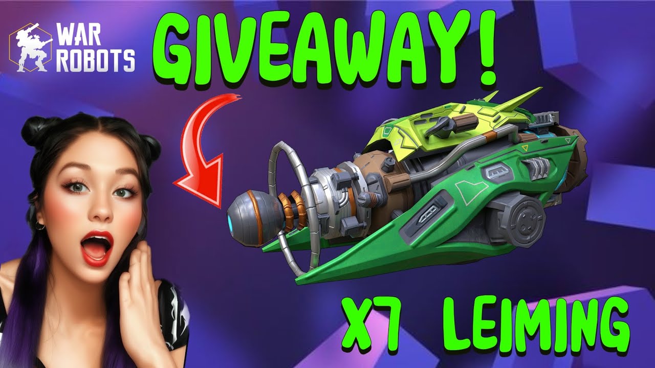 ️NEW GIVEAWAY x7 LEIMING #WRwinLeiming - YouTube