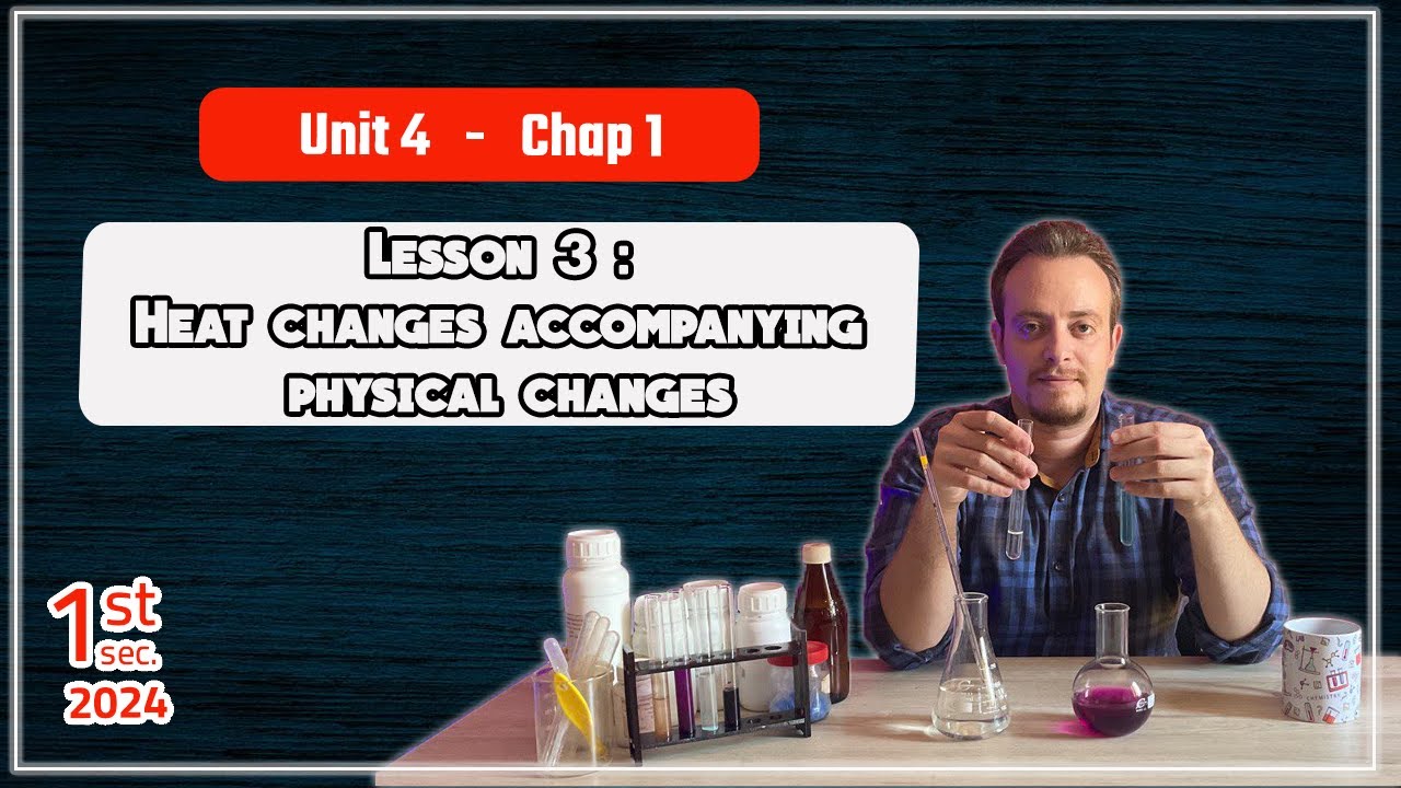 Chemistry | Sec 1 | unit 4 | Lesson 3 : Heat changes accompanying ...
