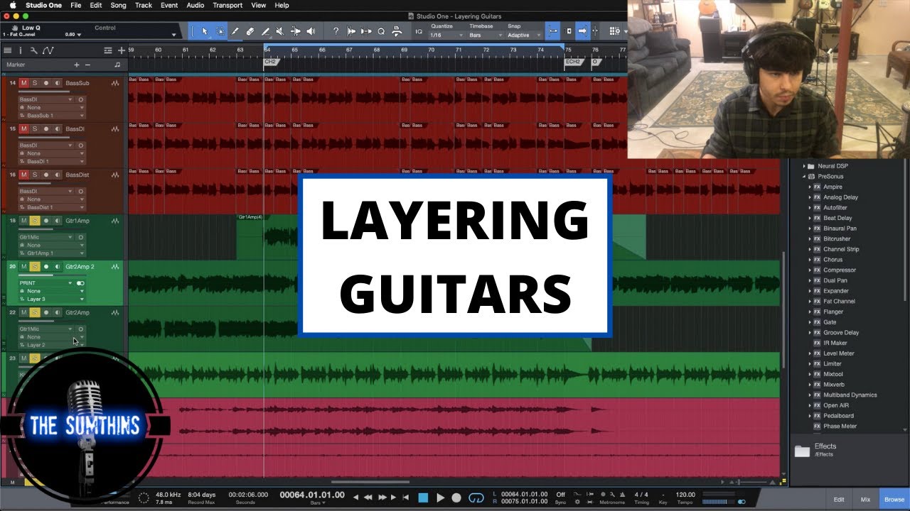 Layering Guitars (Guitar Production Tricks) - YouTube