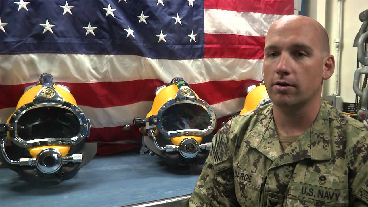 Interview With Navy Diver Aboard USNS Grasp 2 - YouTube