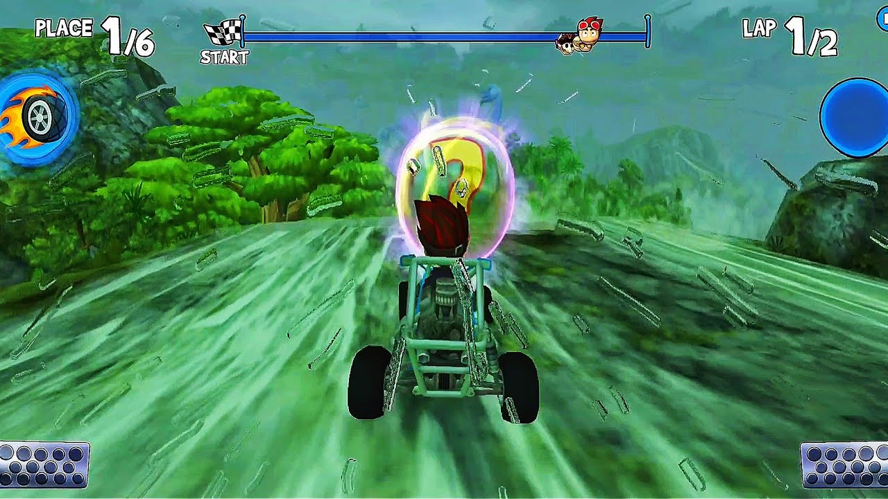 Speed Challenge in the Wild Forest Map | Crazy Car Race! - YouTube