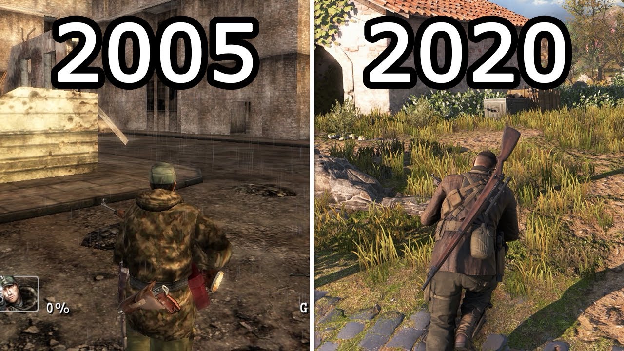 Evolution of Sniper Elite (2005-2020) - YouTube