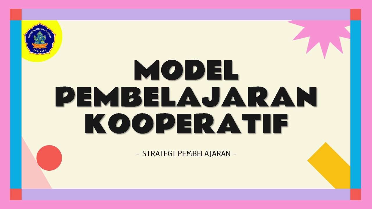 Model Pembelajaran Kooperatif - YouTube
