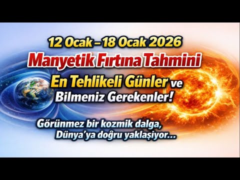 12 Ocak - 18 Ocak 2026 Manyetik Fırtına Tahmini: En Tehlikeli Günler ve Bilmeniz Gerekenler!